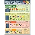 Amazon.com: How To Properly Store Vegetables and Fruit Magnets ...