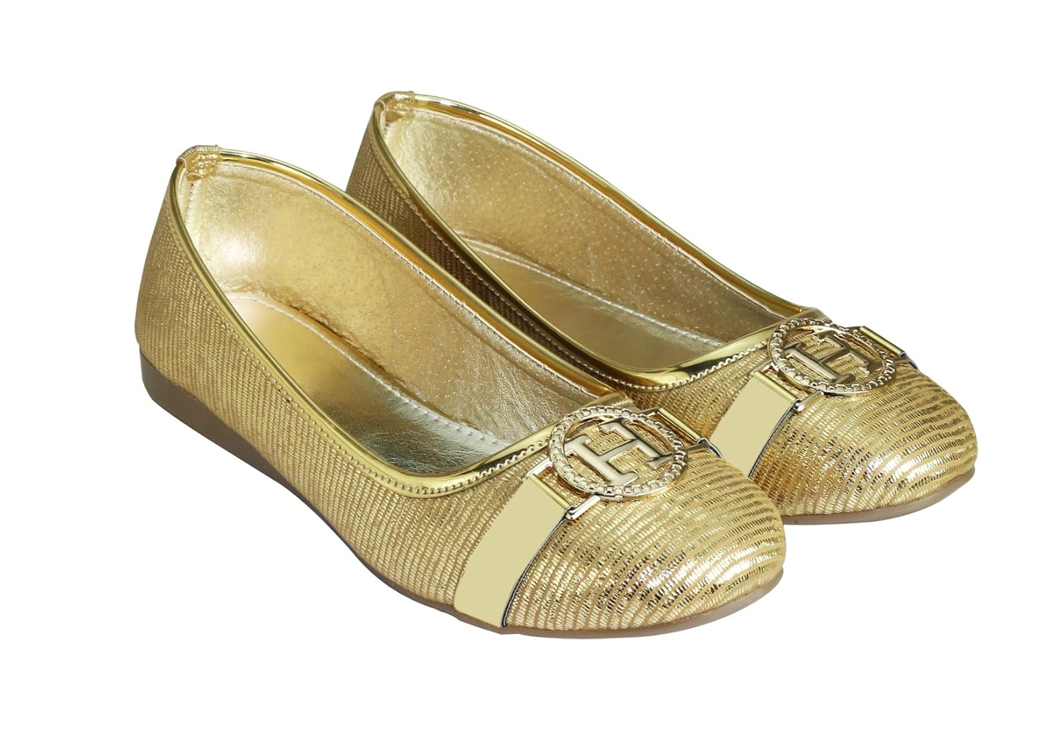 Buy ADORN Golden Ballies for Women at Amazon.in