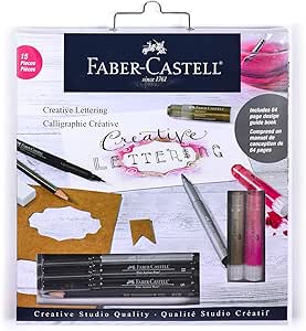 Amazon.com: Faber-Castell Creative Lettering Kit - Hand Lettering For ...