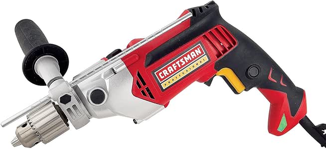 Craftsman Professional 28129 8.0 Amp Corded 1/2" Hammer Drill ...