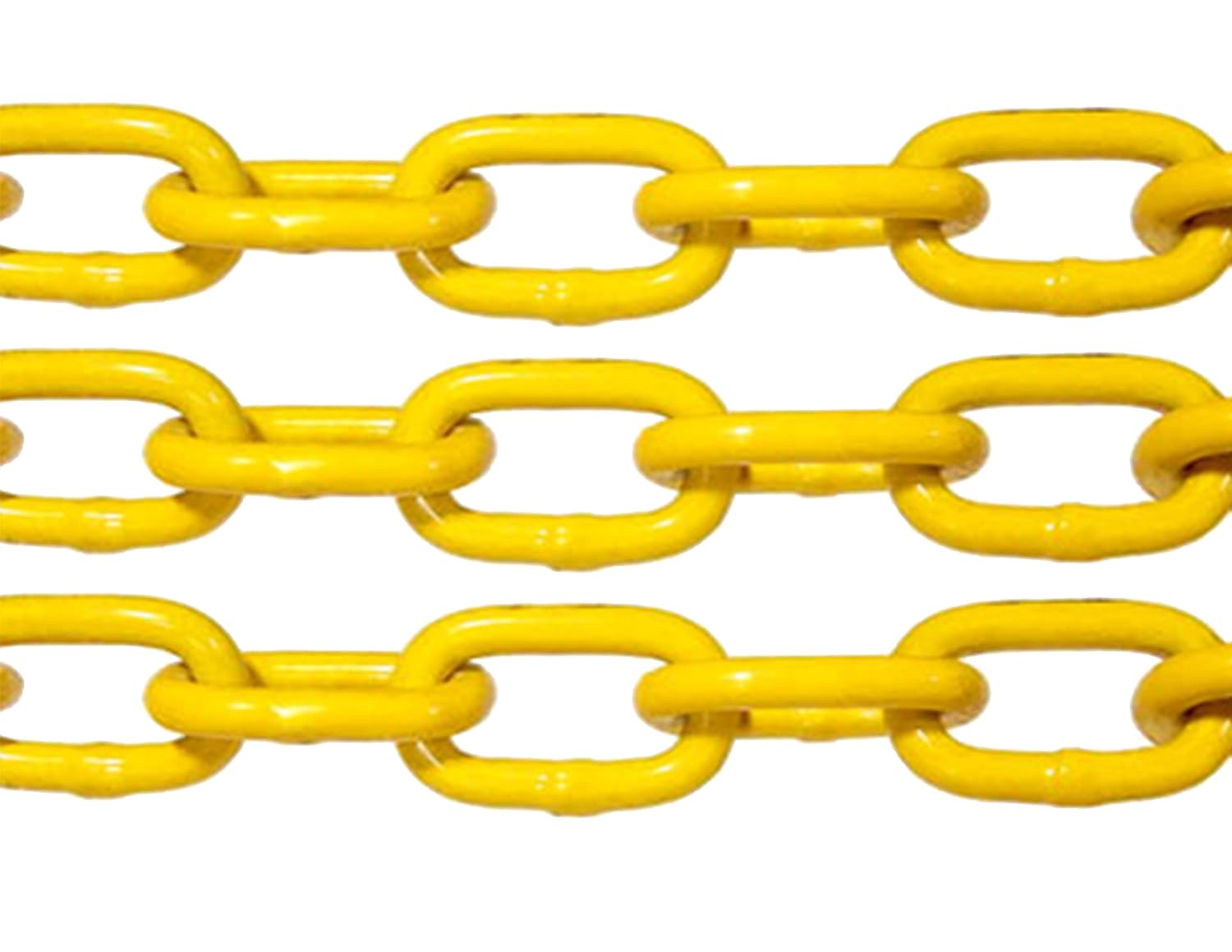 5/16 X 50 Grade 30 Yellow Proof Coil Powder Coated Safety Chain Swing ...