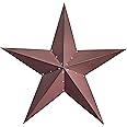 Amazon.com: COOZZYHOUR 48Inch Large Metal Barn Star Outdoor Wall art ...