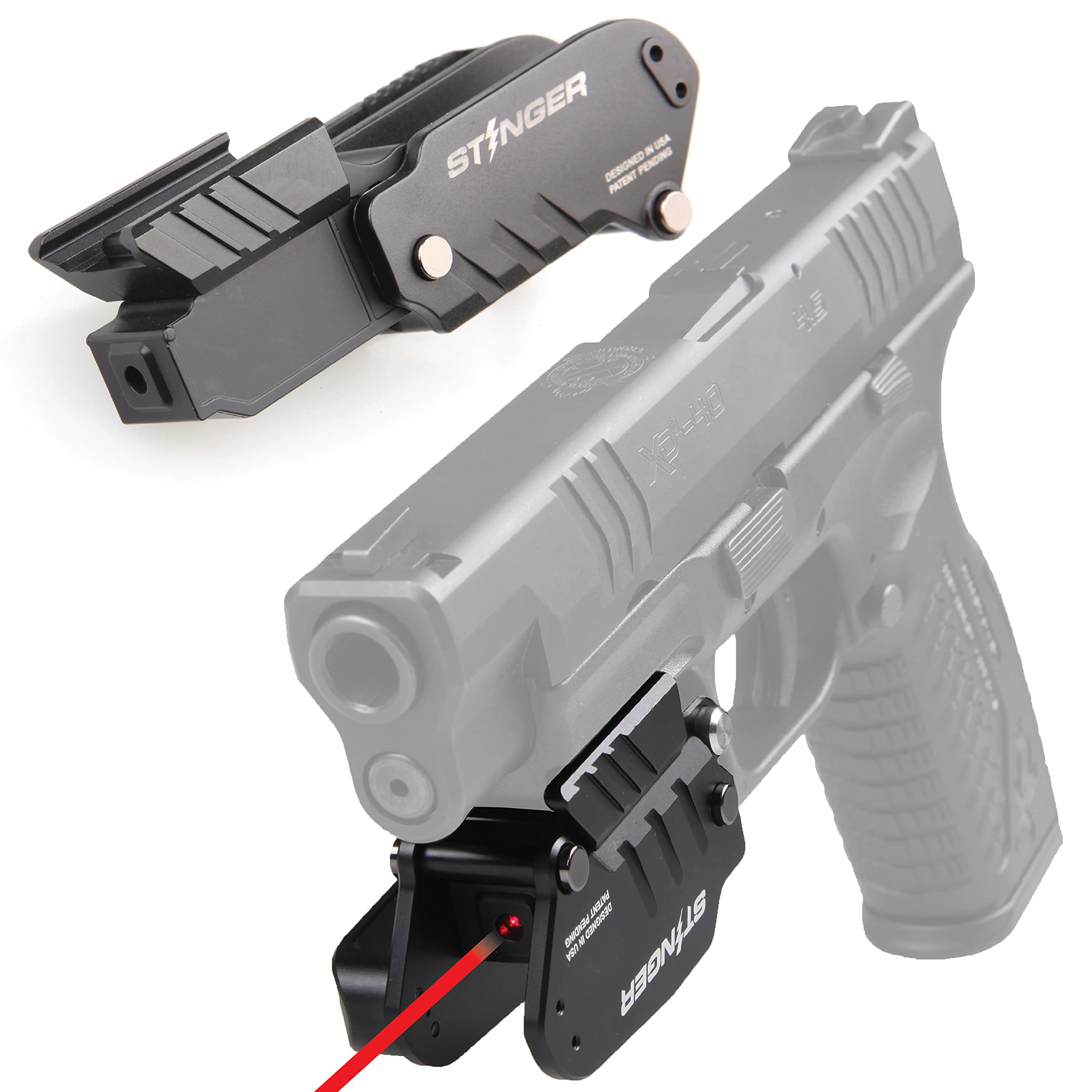 Stinger Hl G Minimalist Holster And Rechargeable Red Green Laser ...