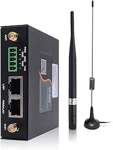 Amazon.com: 4G VPN Router, Industrial Dual Sim 4G LTE WiFi Router 3G/4G ...