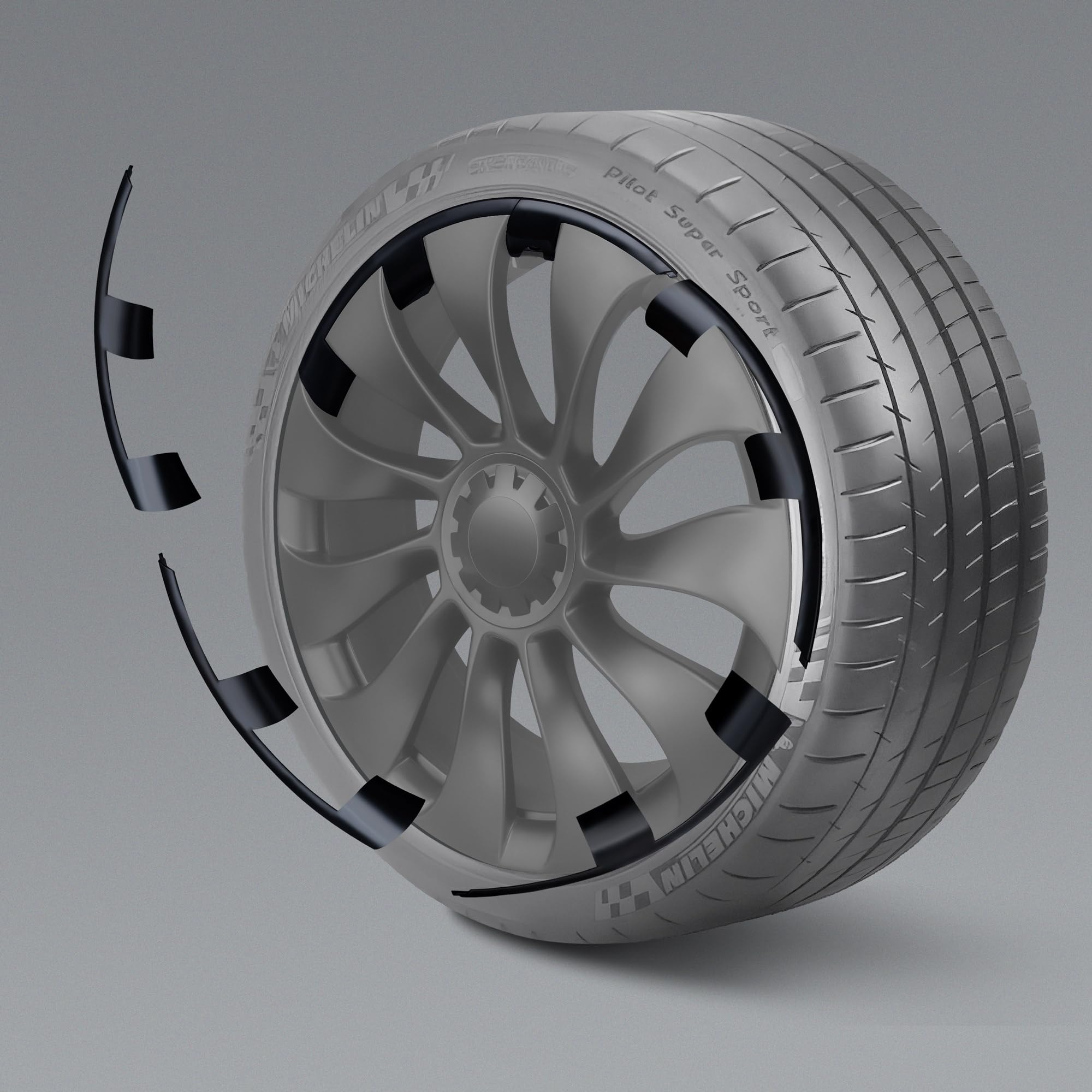 EVOOOR Wheel Rim Protector for Tesla Model Y 21'' Uberturbine Wheel ...