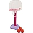 Little Tikes Easy Score Basketball Set, Pink, 3 Balls, Toy Basketball ...
