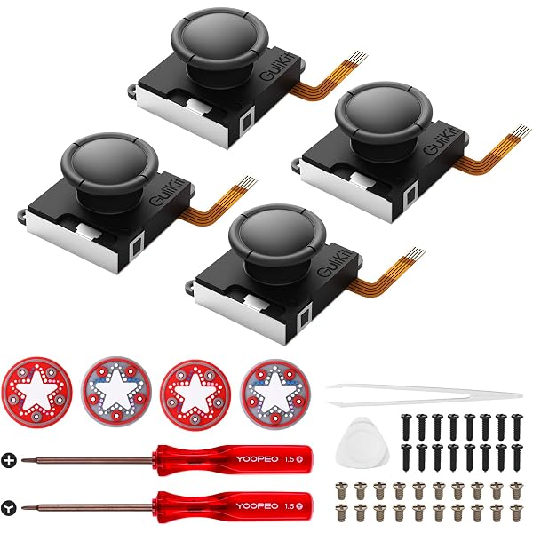 Steam Deck Accessories GuliKit Hall Effect Joystick Module For ROG Ally ...