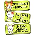 Amazon.com - GOLEEX 3 Pack Pcs Waterproof Vinyl Student Driver Car ...