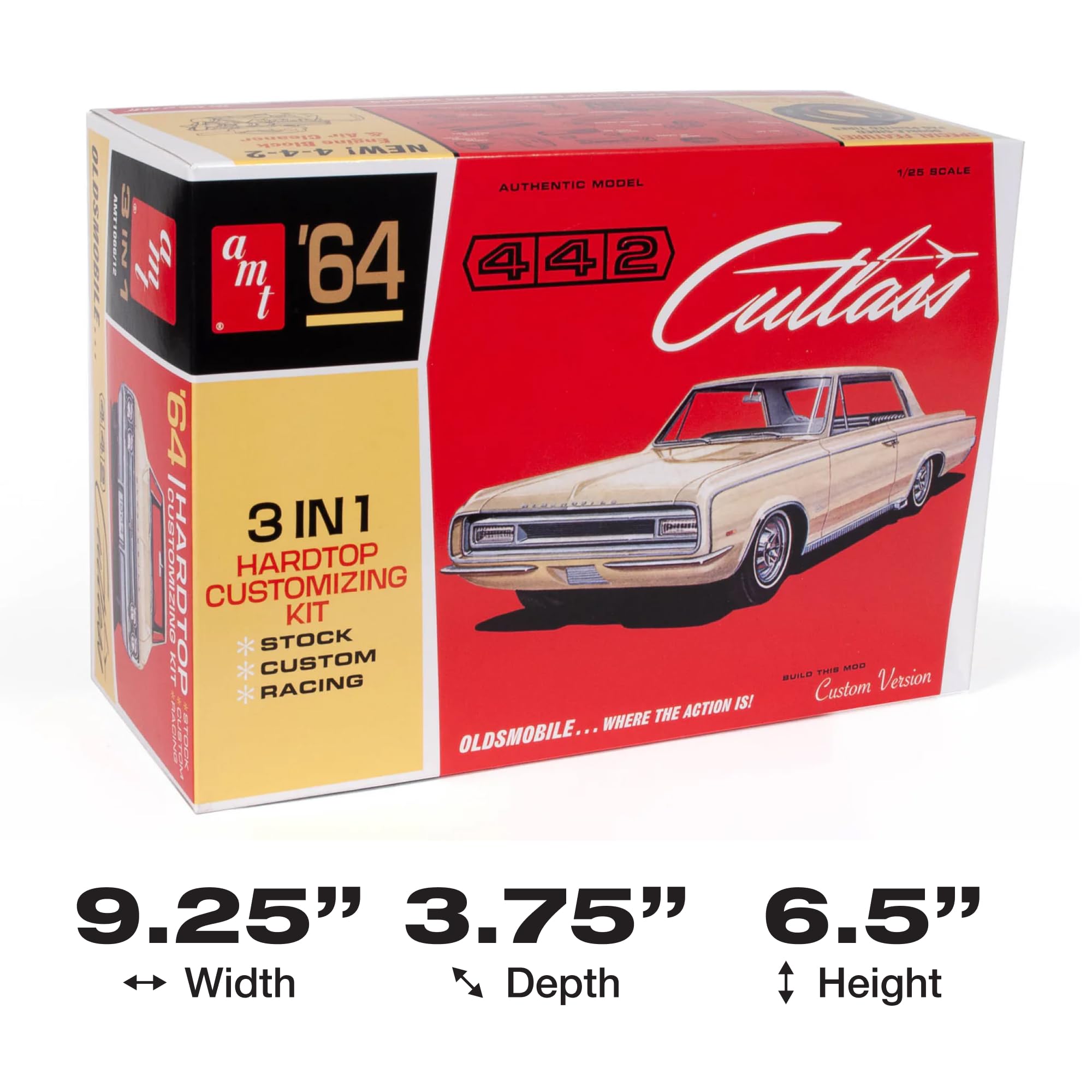 Mua AMT 1964 Olds Cutlass 442 Hardtop 1:25 Scale Model Kit, Factory ...