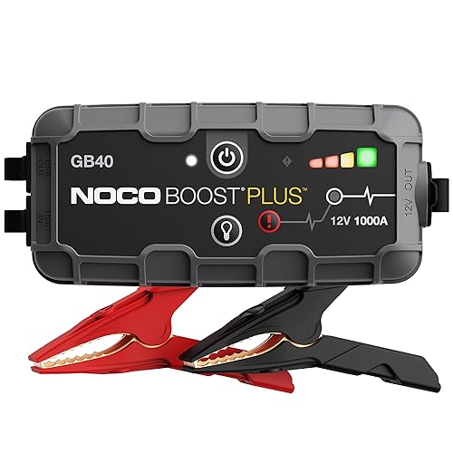 NOCO Boost GB40: 1000A UltraSafe Jump Starter – 12V Lithium Battery ...