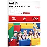 Amazon.com : Koala Heavyweight Photo Paper High Glossy 8.5x11 Inches for Inkjet Printing 100 ...