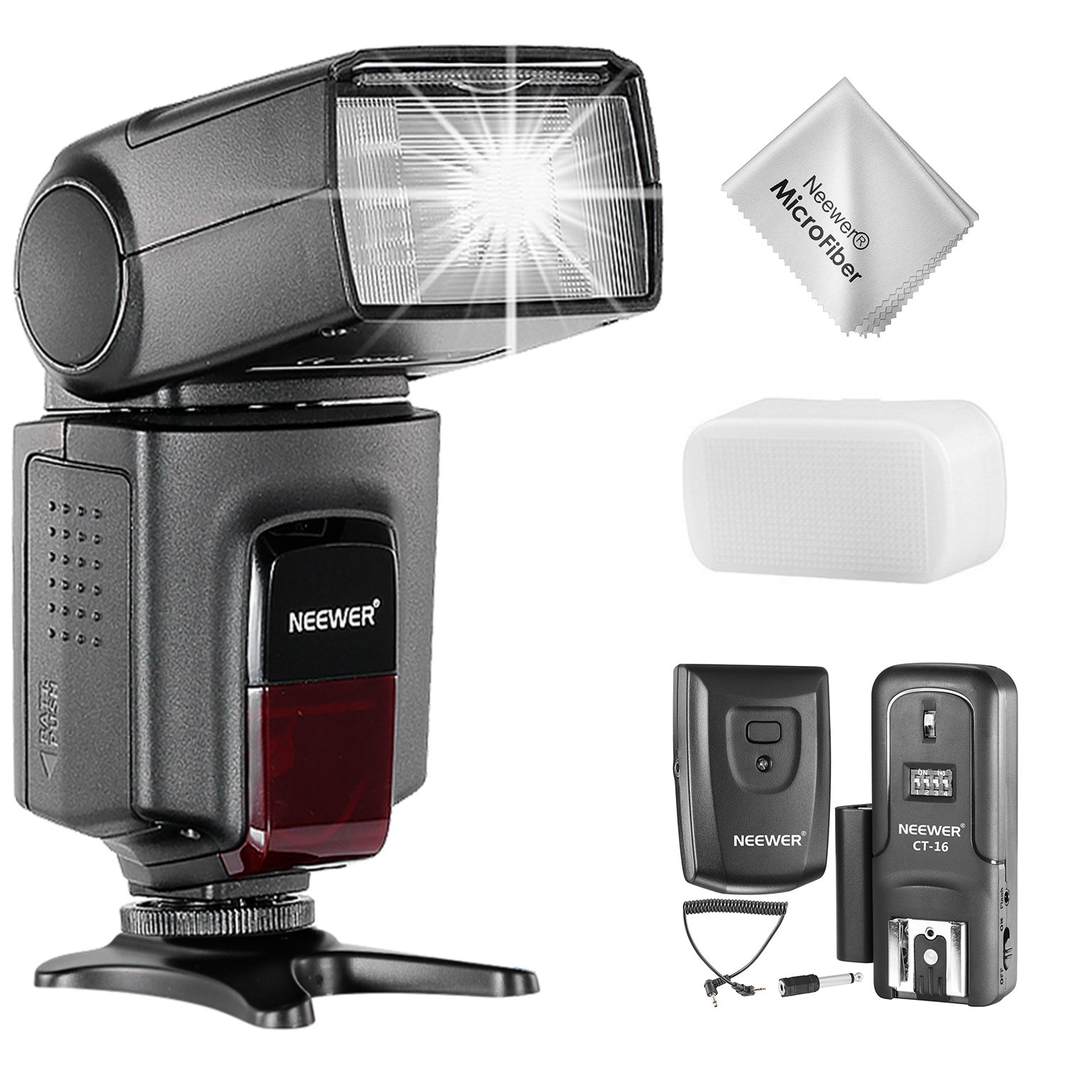 Mua Neewer TT560 Flash Speedlite with CT-16 Wireless Trigger and Hard ...