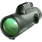 Amazon.com: Monocular Telescope - 12X42 High Power Monocular for Bird ...