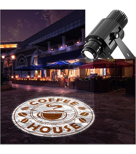 Gobo Light Projector 200W LED Zoom Exterior Gobo Projector - Nebula ...