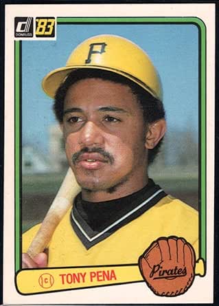 Amazon.com: 1983 Donruss Baseball #59 Tony Pena Pittsburgh Pirates ...