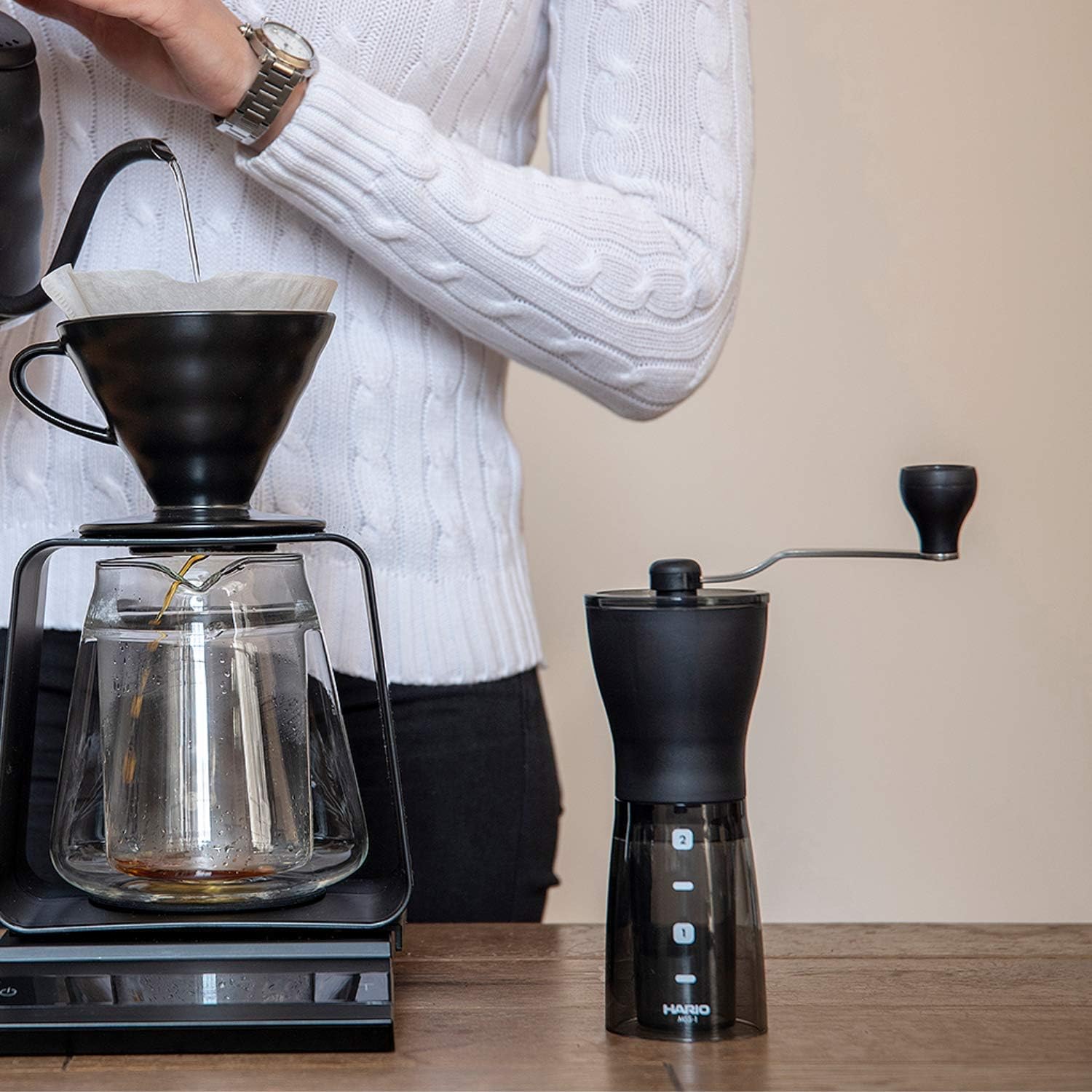 Mua "Mini-Slim Plus" Ceramic Coffee Mill trên Amazon Mỹ chính hãng 2024 ...