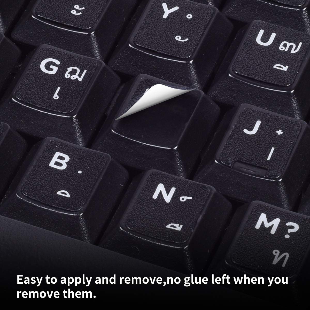 Mua 2PCS Thai Keyboard Stickers, Thai-English Keyboard Letters ...
