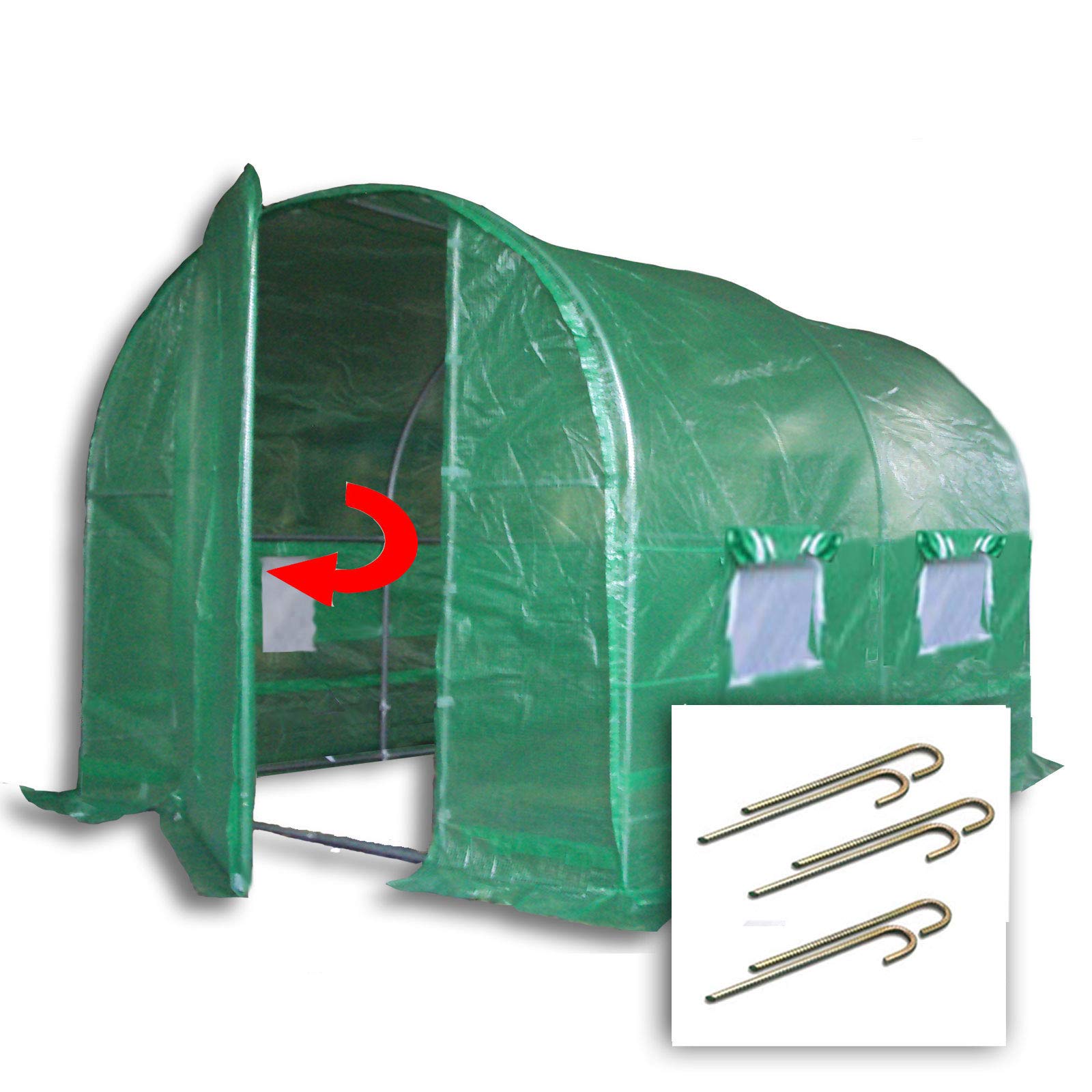 Buy Choose 3m X 2m 4m X 2m 4m X 3m Or 3m X 6m Polytunnel Ground