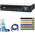 Amazon.com: APC 1500VA Smart UPS with SmartConnect, SMC1500-2UC Rack ...