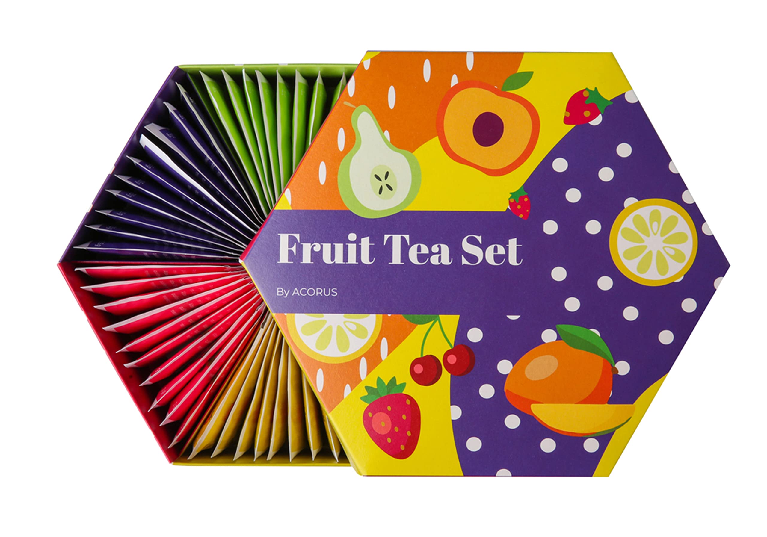 Mua Fruit Luxury Tea Set | Perfect for Making Iced Tea | Assorted Fruit ...