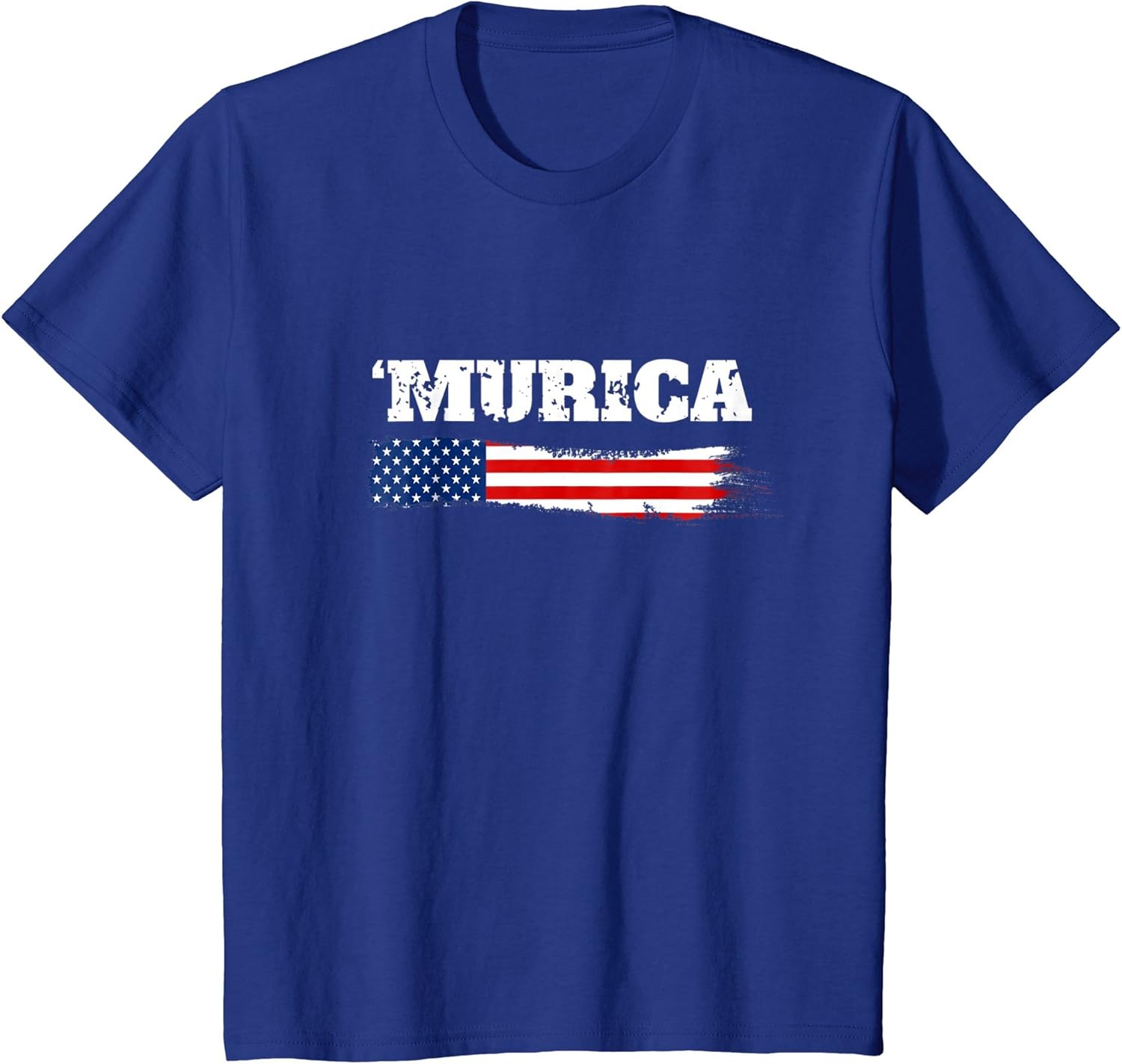 Amazon.com: American Flag Murica Freedom T-Shirt - Patriotic Tee: Clothing