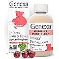 Amazon.com: Genexa Infants’ Clean Pain & Fever Acetaminophen, Dye Free ...