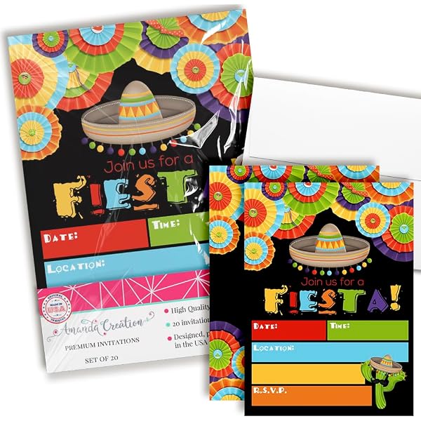 Mexican Fiesta Graduation Invitations EDITABLE Baby Shower Invitation