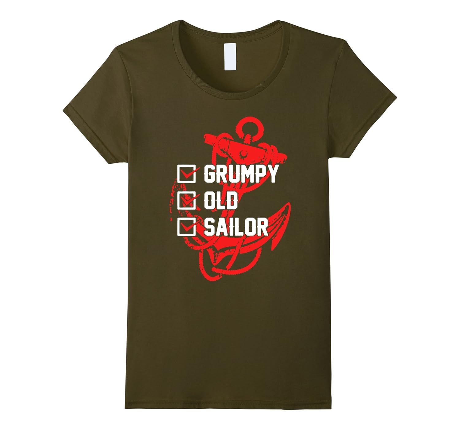 GRUMPY OLD SAILOR T-SHIRT-4LVS – 4loveshirt