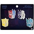 Amazon.com: Loungefly Hasbro Transformers 4-Pack Pin Set, Amazon ...