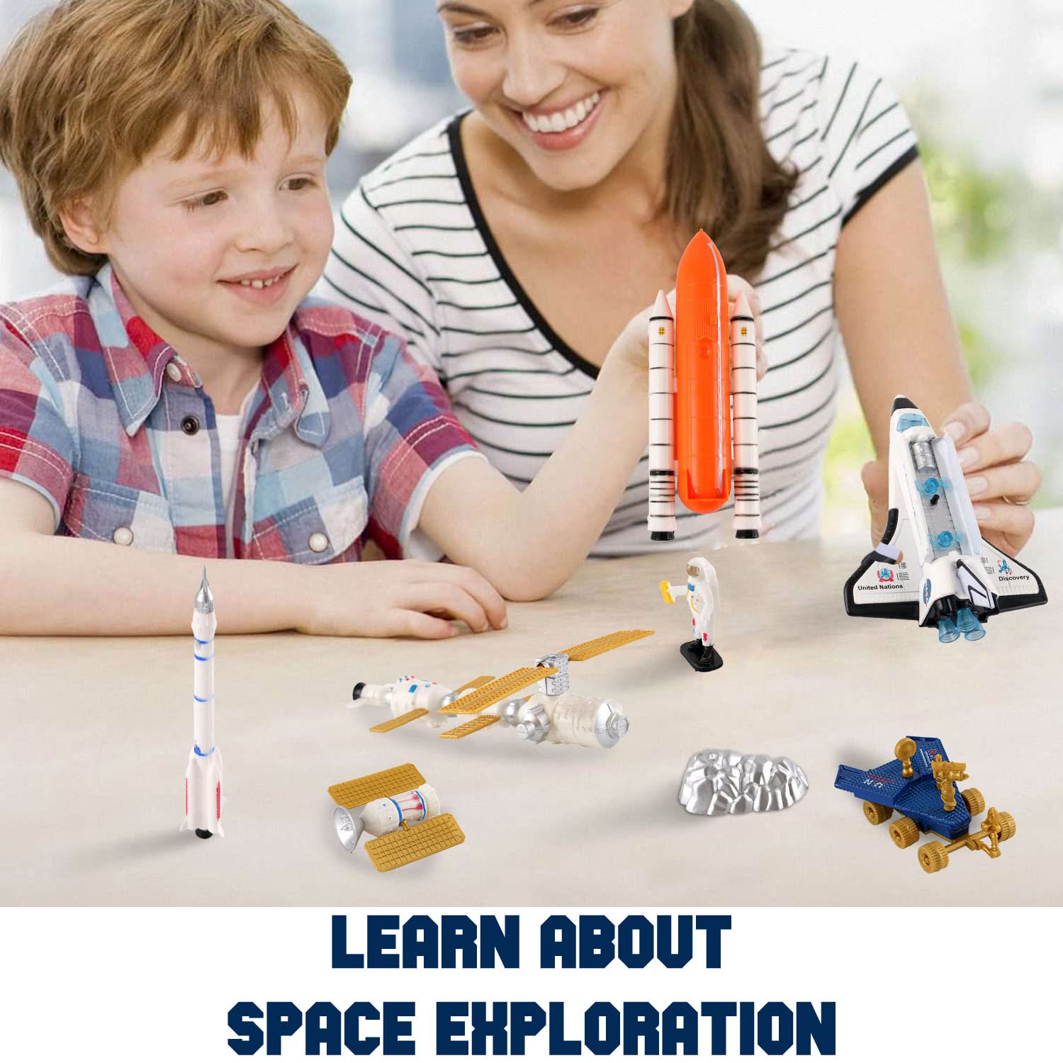 Mua Space Shuttle Exploration Toy Playset - Kids Aerospace Space ...