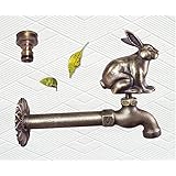 Amazon.com : Brass Rabbit Garden Outdoor Faucet : Garden & Outdoor