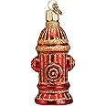 Amazon.com: Old World Christmas Ornaments: Fire Hydrant Glass Blown ...