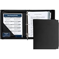 Amazon.com : Samsill Classic Professional 3 Ring Zippered Binder, 2 ...