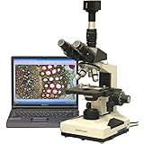 AmScope T490B Microscope trinoculaire Professionnel avec Platine ...