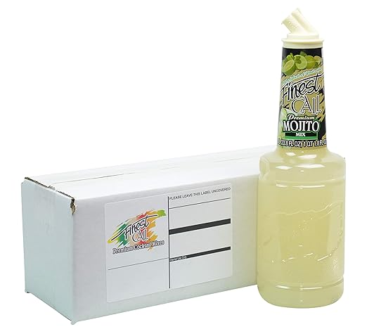 Amazon.com : Finest Call Premium Mojito Drink Mix, 1 Liter Bottle (33.8 ...