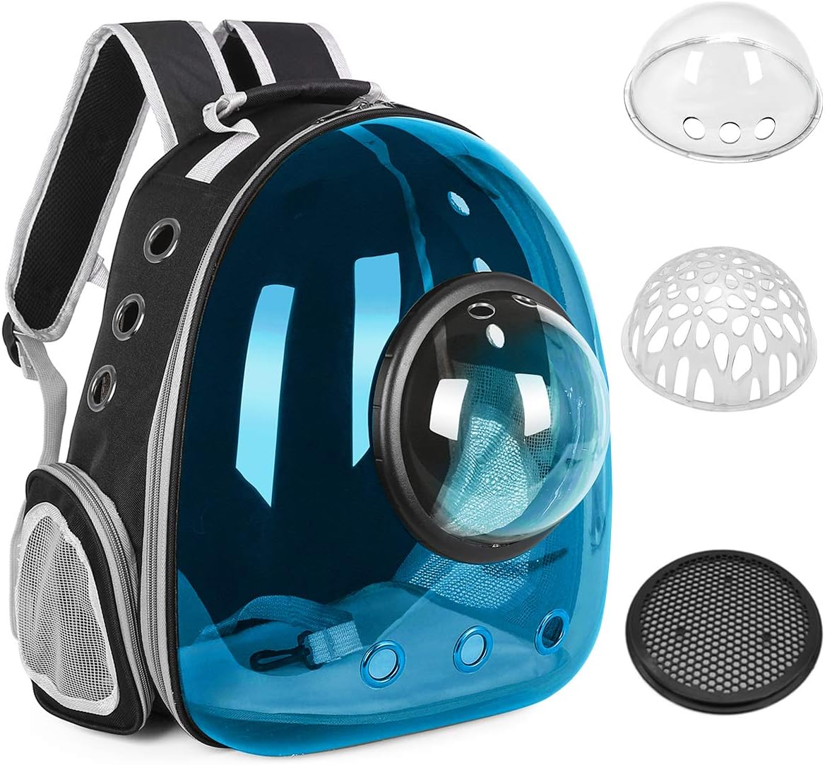 Ajfashion Pet Carrier Capsule Portable Bubble Carrier Waterproof ...