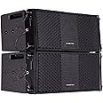 Amazon.com: Sound Town ZETHUS Pair of Dual 8-inch Line Array Speaker ...