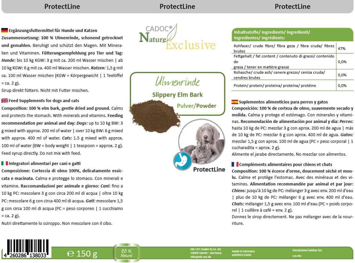 Cadoc – Nature Exclusive Slippery Elm Bark – BigaMart