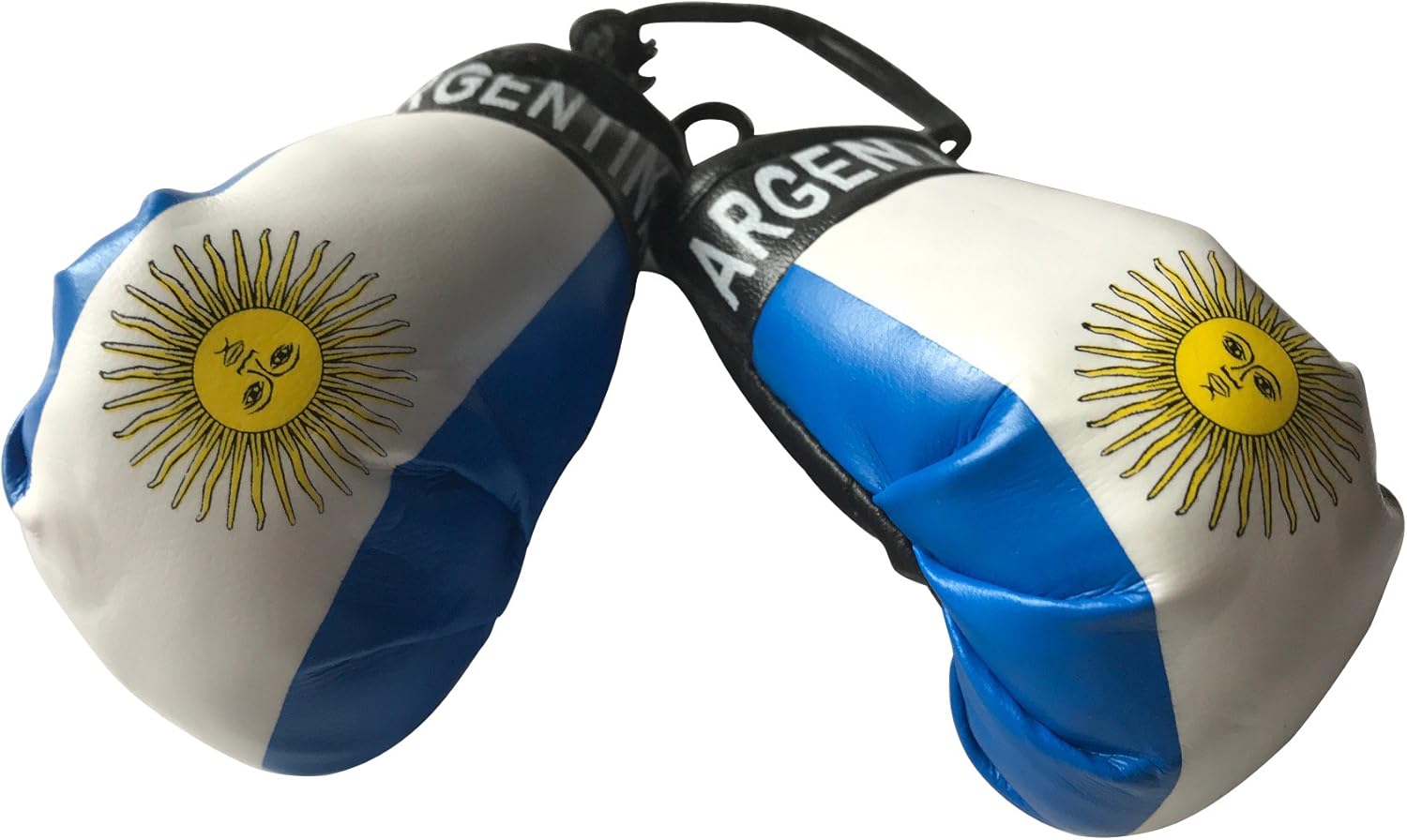 Amazon.com : Flag Mini Small Boxing Gloves to Hang Over Car Automobile ...