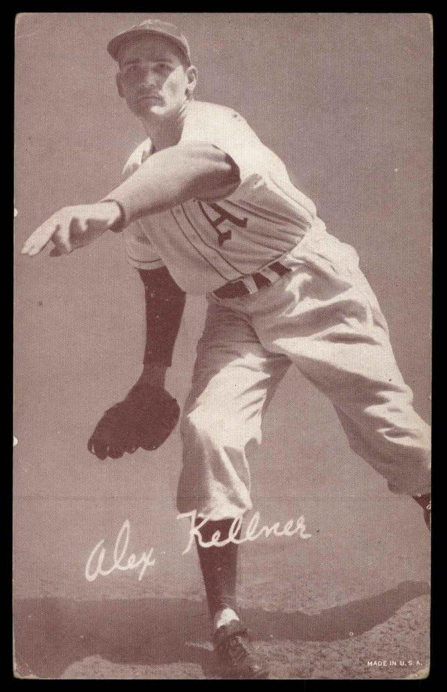 Amazon.com: 1947 Exhibits Alex Kellner Philadelphia Athletics (Baseball ...