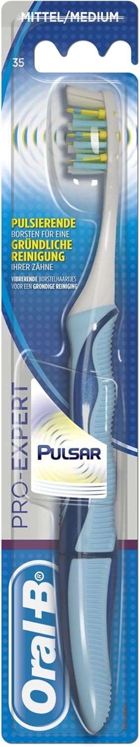 Oral-B Toothbrush Pulsar 35 Medium Assorted Colours: Amazon.co.uk ...