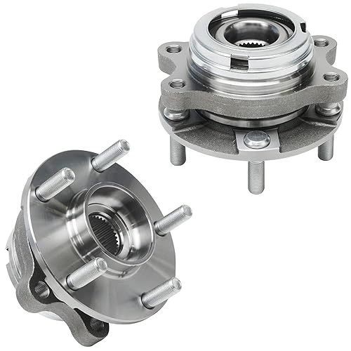 Detroit Axle - 2 Front Wheel Bearing Hubs for Nissan Altima Maxima ...
