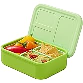 Amazon.com: LunchBots Build -a- Bento Lunch Box, Silicone Bento Box for Kids, Multi-Compartment ...