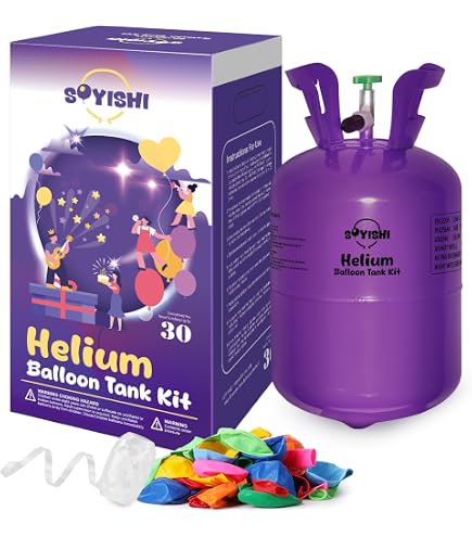 Girls Balloon Party Decorations Balloon Time Helium Tank Balloon Kit ...