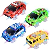 Amazon.com: USA Toyz Glow Tracks Starter Kit Race Tracks and 2 LED Toy ...