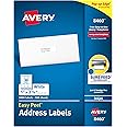 Amazon.com: Avery Address Labels with Sure Feed for Inkjet Printers, 1 ...