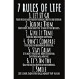 Amazon.com: 7 Rules of Life Inspirational Poster - 11 x 17 Inch Wall ...