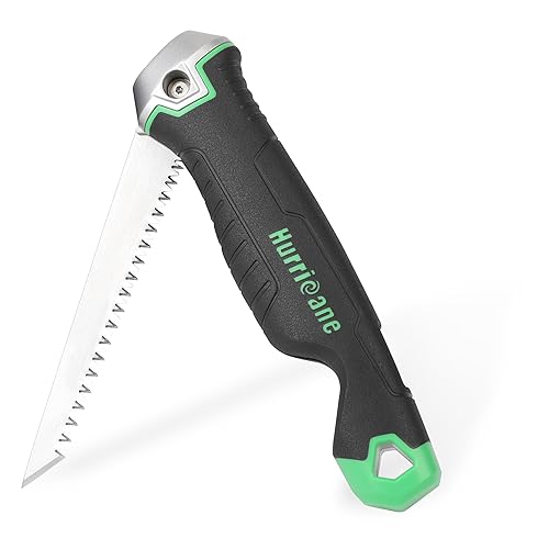 HURRICANE Folding Jab Saw, Foldable Drywall Saw Tool, Sheetrock Hand ...
