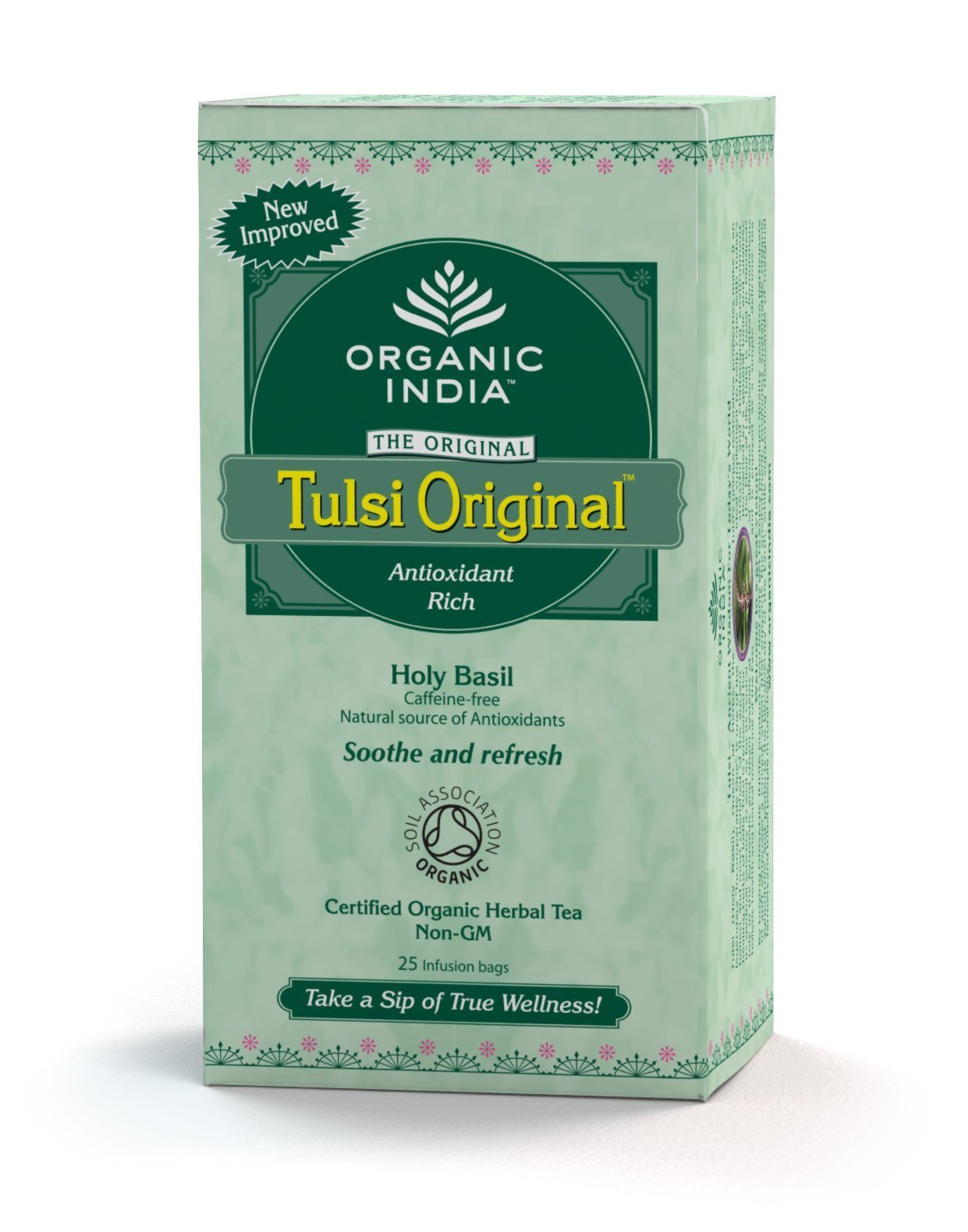 Organic India Organic Tulsi Tea Original - 25 Tea Bags: Amazon.co.uk ...