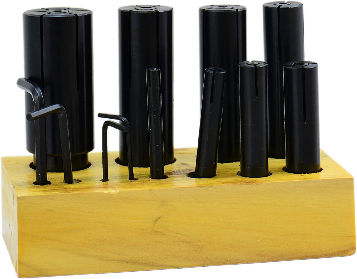 SHARS 8PC High Precision Expanding Arbors Set Mandrels 1/4" to 1-1/4 ...